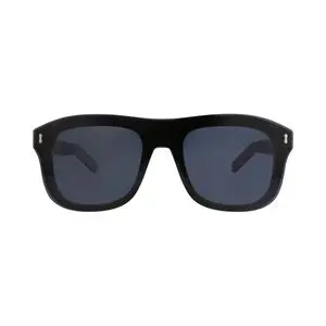 Gucci Aviator-frame Recycled Acetate Sunglasses /transparent - Black