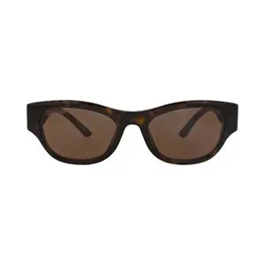 Balenciaga Square-frame Recycled Acetate Sunglasses 'havana - Brown