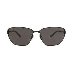 Balenciaga Cat Eye-frame Metal Sunglasses /grey - Black