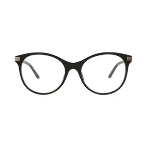 Gucci Round-frame Recycled Acetate Optical Frames /transparent - Black