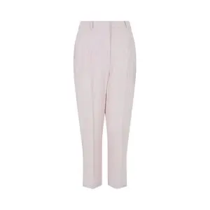 Alexander McQueen Straight Leg Cigarette Trousers 'porcelain