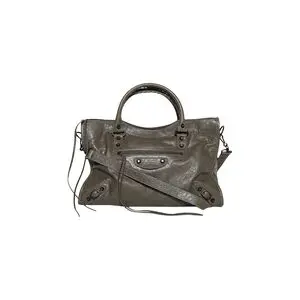 Balenciaga Medium Le City Tote Bag 'army