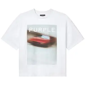 PURPLE BRAND Heavyweight Textured Jersey Short-sleeve