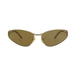 Balenciaga Cat Eye-frame Metal Sunglasses /bronze - Gold