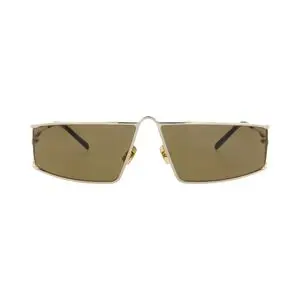Saint Laurent Square-frame Metal Sunglasses