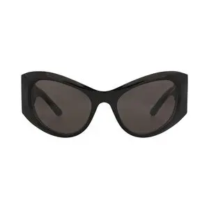Balenciaga Cat Eye-frame Recycled Acetate Sunglasses /grey - Black
