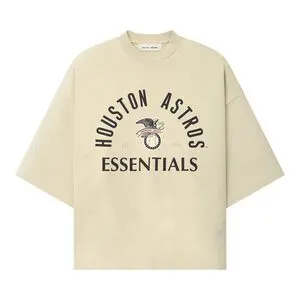 Fear Of God Astros American League Merch Tee 'sandstone