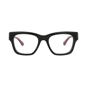 Gucci Square-frame Recycled Acetate Optical Frames /red/transparent - Black
