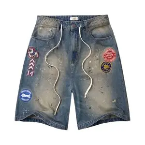 VALE FOREVER Paradise Jorts - Blue