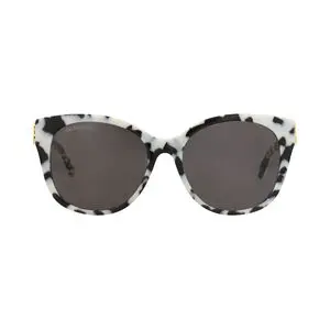 Balenciaga Cat Eye-frame Acetate Sunglasses 'havana/gold/grey - Brown