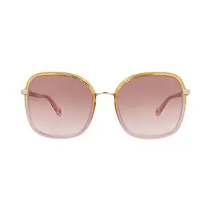Chloé Square-frame Injection Sunglasses /orange