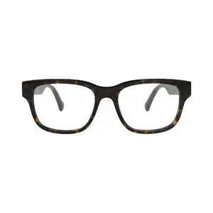 Gucci Square-frame Recycled Acetate Optical Frames 'havana/transparent - Brown