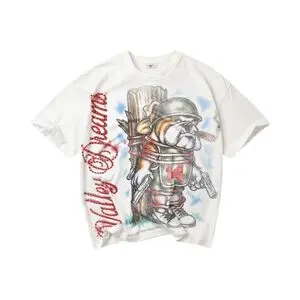 VALE FOREVER Bling Dog Of War Tee - White