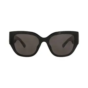 Balenciaga Square-frame Recycled Acetate Sunglasses /grey - Black