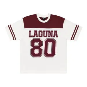 StÜssy Laguna T-shirt 'maroon - Red
