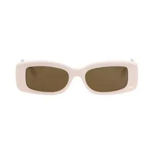 Gucci Square-frame Recycled Acetate Sunglasses - Cream