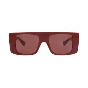 Gucci Square-frame Recycled Acetate Sunglasses 'burgundy - Red
