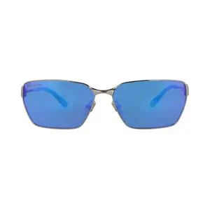 Balenciaga Square-frame Metal Sunglasses /violet - Silver