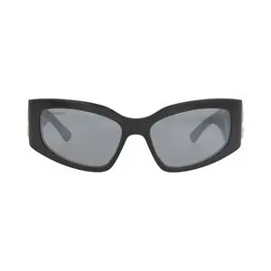 Balenciaga Cat Eye-frame Recycled Acetate Sunglasses - Grey