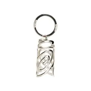 StÜssy Lighter Holster Keychain - Silver