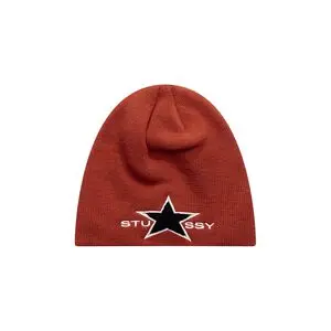 StÜssy Chenille Skullcap 'rust - Red
