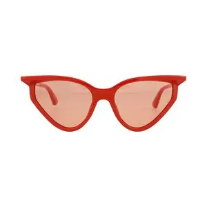 Balenciaga Cat Eye-frame Injection Sunglasses - Red