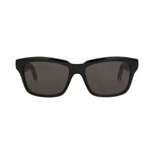 Balenciaga Square-frame Recycled Acetate Sunglasses /grey - Black