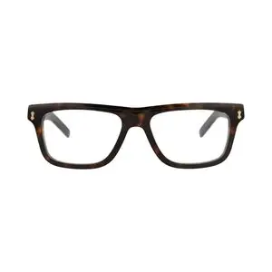Gucci Square-frame Recycled Acetate Optical Frames 'havana/transparent - Brown