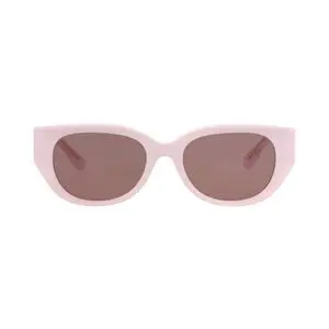 Gucci Cat Eye-frame Recycled Acetate Sunglasses /brown - Pink