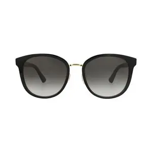 Gucci Black Round Frame Sunglasses