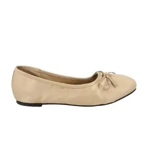 Balenciaga Leopold Satin Ballet Flats