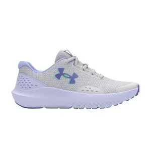Under Armour Surge 4 Gs Athletic Sneakers - Grey
