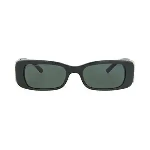 Balenciaga Square-frame Recycled Acetate Sunglasses /silver - Green
