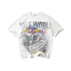VALE FOREVER Newspaper Tee - White