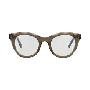 Chloé Round-frame Recycled Acetate Sunglasses /transparent - Brown