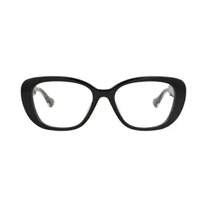 Gucci Cat Eye-frame Recycled Acetate Optical Frames /crystal/transparent - Black