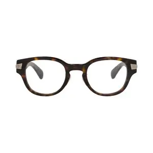Gucci Round-frame Recycled Acetate Optical Frames 'havana/transparent - Brown