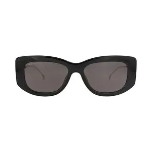 Gucci Square-frame Injection Sunglasses /gold/grey - Black