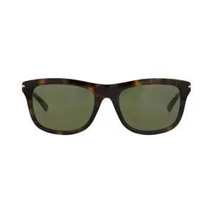 Gucci Square-frame Recycled Acetate Sunglasses 'havana/green - Brown