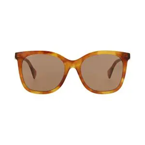 Gucci Cat Eye-frame Acetate Sunglasses 'havana - Brown