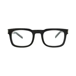 Saint Laurent Square-frame Recycled Acetate Sunglasses /silver/transparent