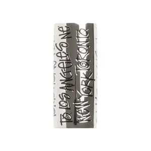 StÜssy City Metal Lighter Case - Silver