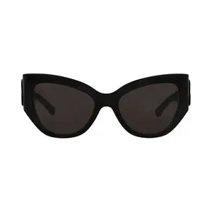 Balenciaga Cat Eye-frame Recycled Acetate Sunglasses /grey - Black