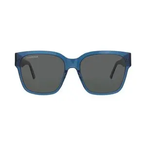 Balenciaga Square-frame Acetate Sunglasses /green - Blue