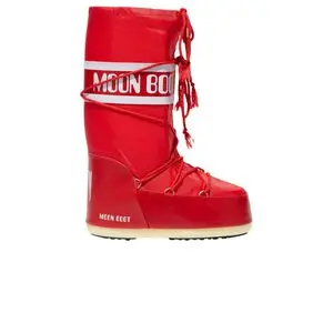 Moon Boot Icon Nylon Boots - Red