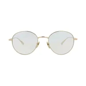 Gucci Round-frame Metal Sunglasses /transparent - Gold