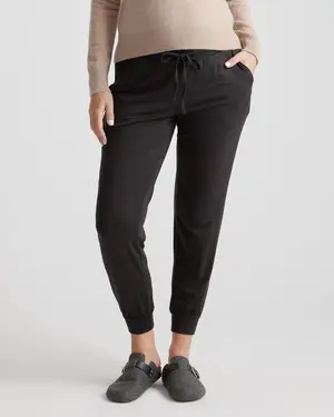 Quince Tencel Jersey Maternity Lounge Joggers