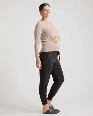 Quince Tencel Jersey Maternity Lounge Joggers