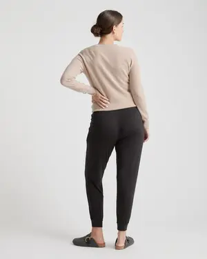 Quince Tencel Jersey Maternity Lounge Joggers