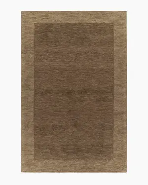 Quince Campbell Wool Rug - Brown